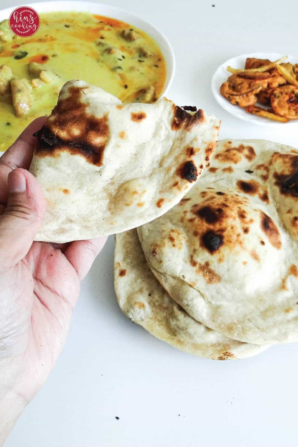 Tandoori Naan Recipe (on Tawa) - Hinz Cooking