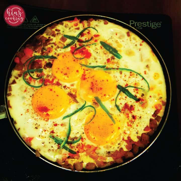 Afghan Breakfast - Afghani Eggs (Omelette Recipe) - Hinz Cooking