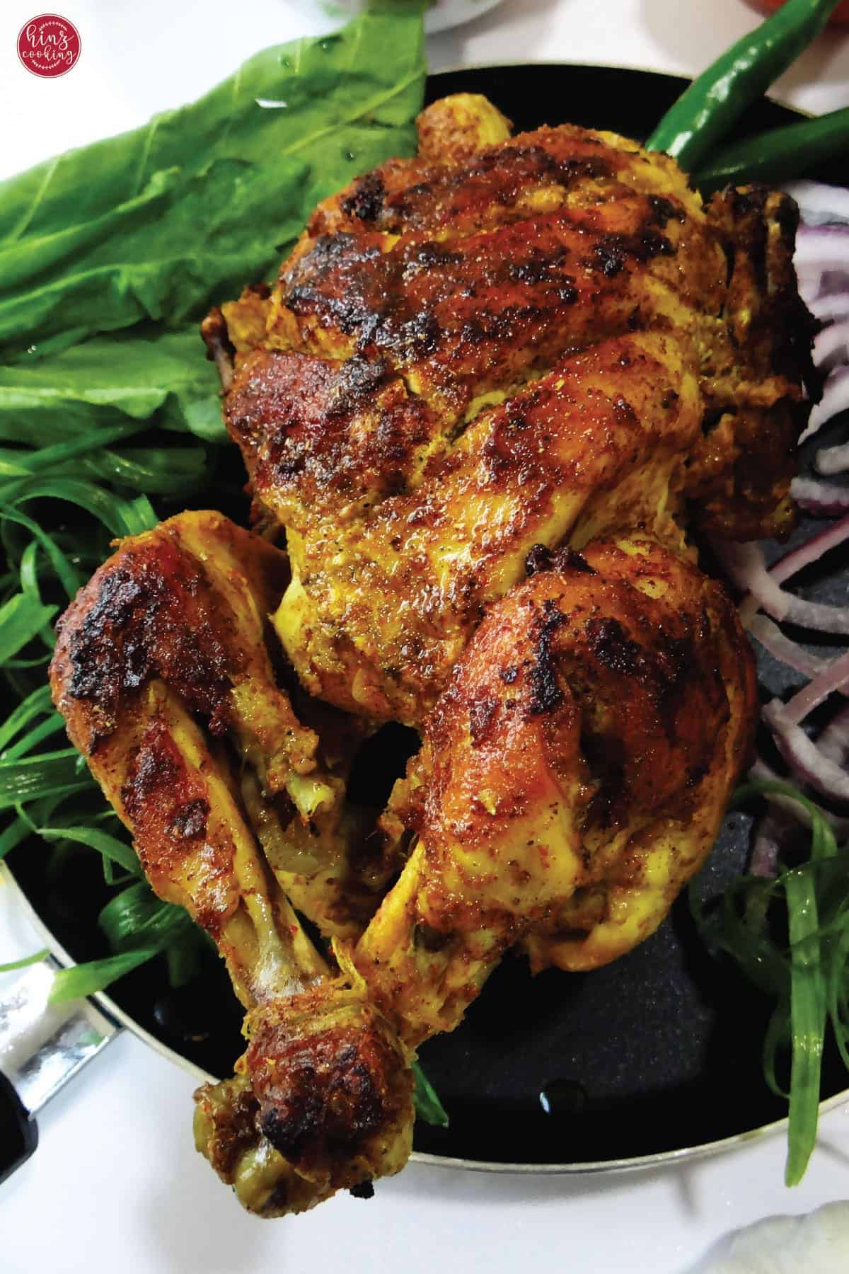Lahori Chicken Chargha - Pakistani Street Food Recipe