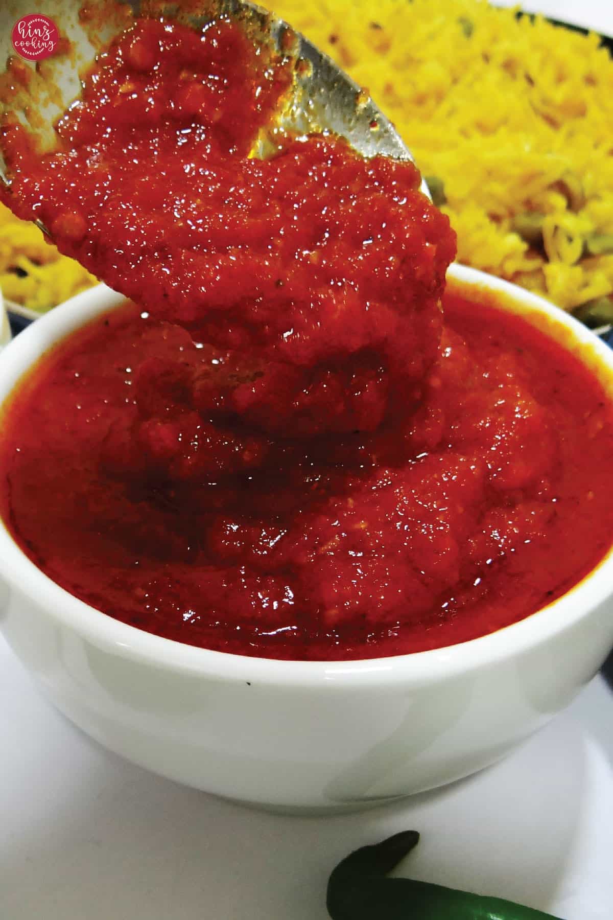 Dakous (Arabic Tomato Sauce)