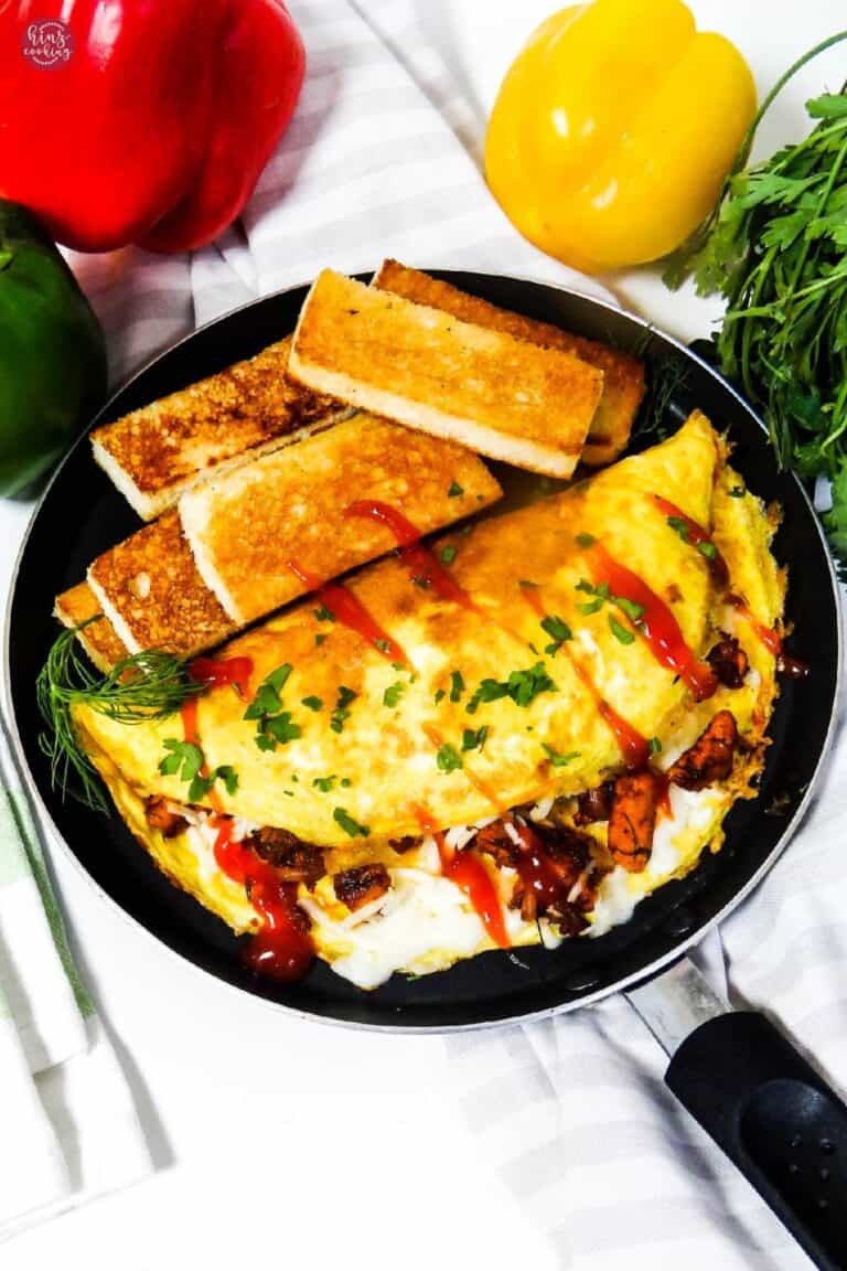 Chicken Omelette Recipe - Hinz Cooking
